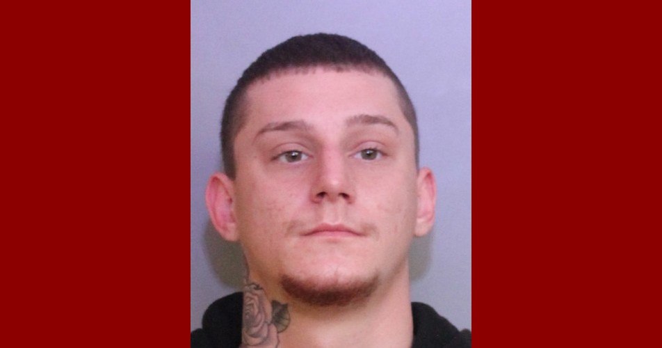 KYLE ENGLAND booked for