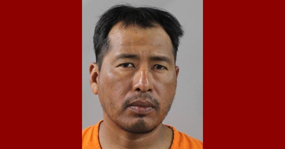 MARIO SANCHEZ booked for