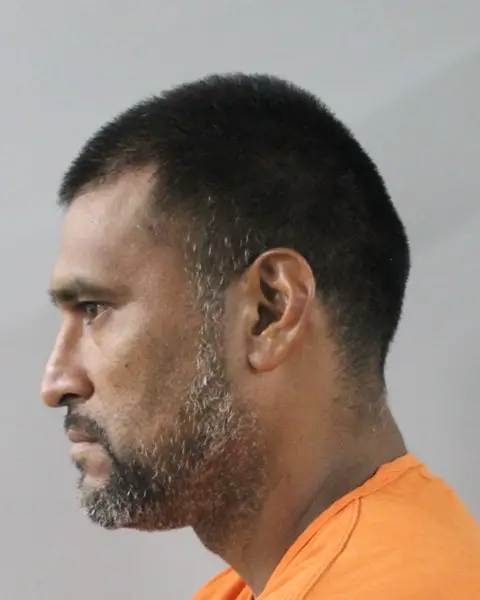 SERGIO RIVAS booked for